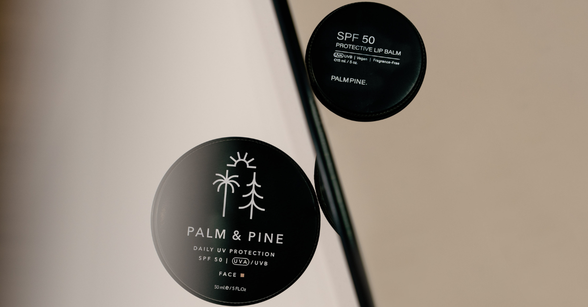 Natural Sunscreen | Free International Shipping | Palm & Pine Skincare ...